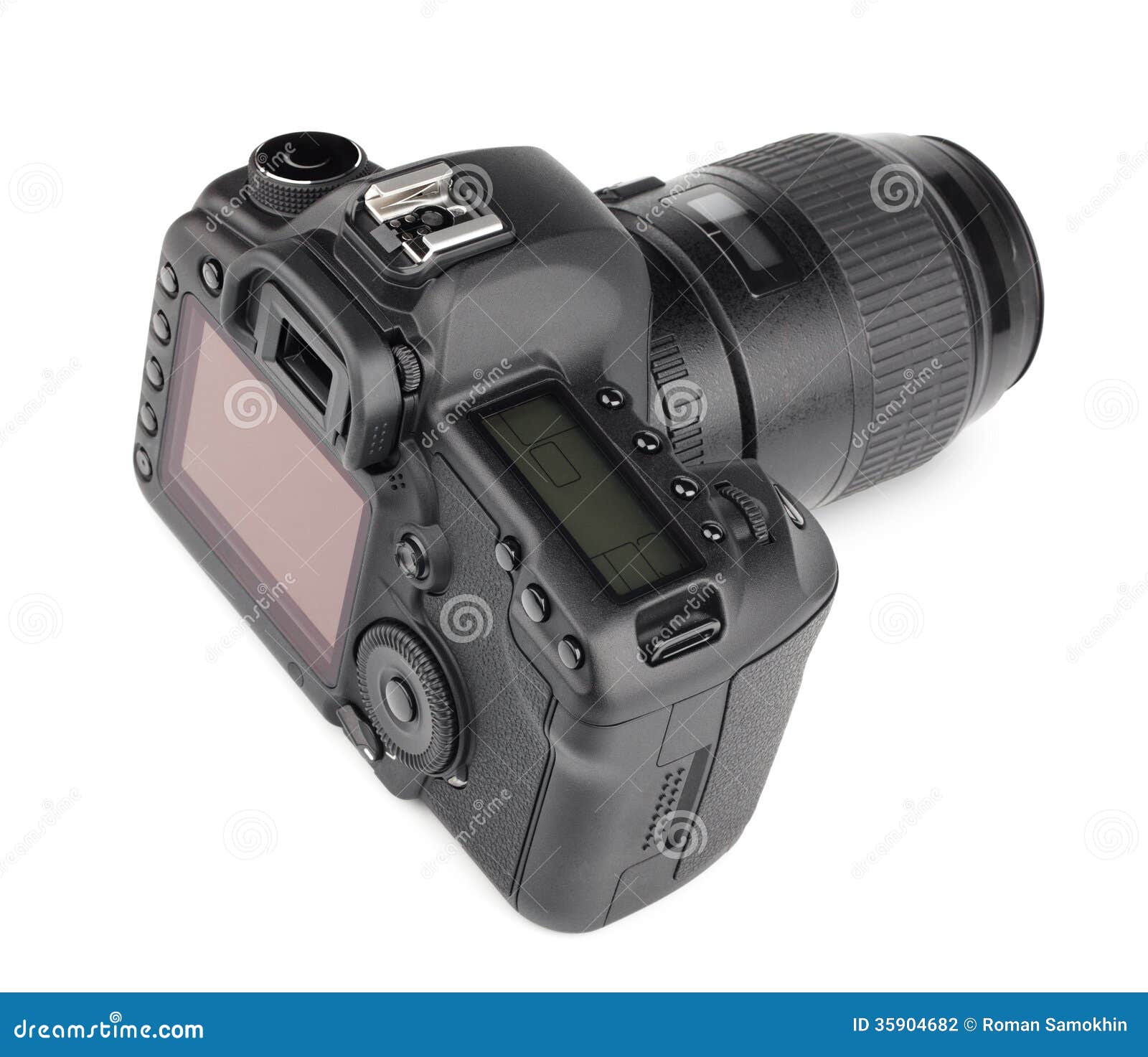 Modern digital SLR camera stock photo. Image of frame - 35904682