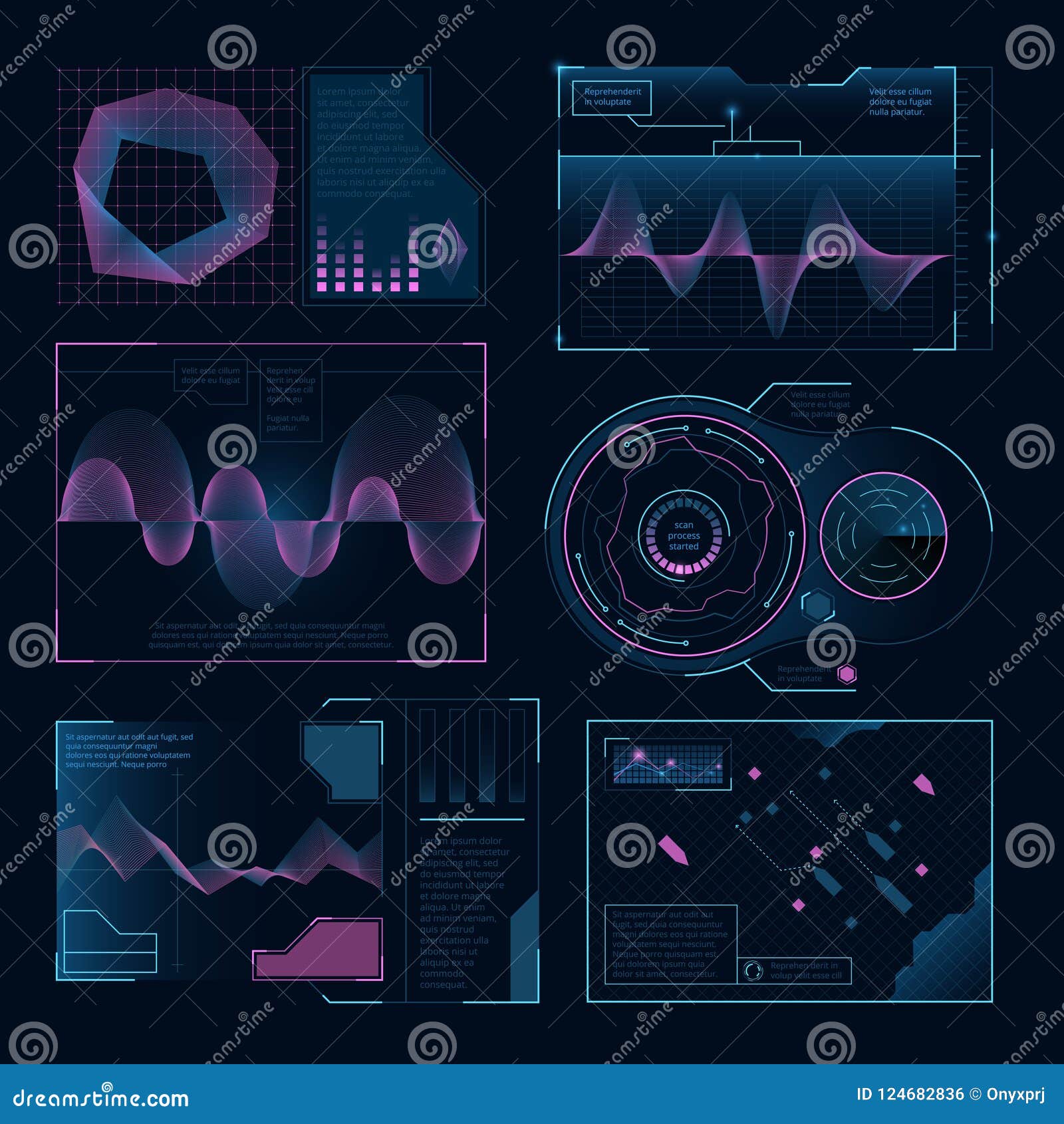 Modern Digital Symbols of Web Ui. Vector Pictures Set for Design ...