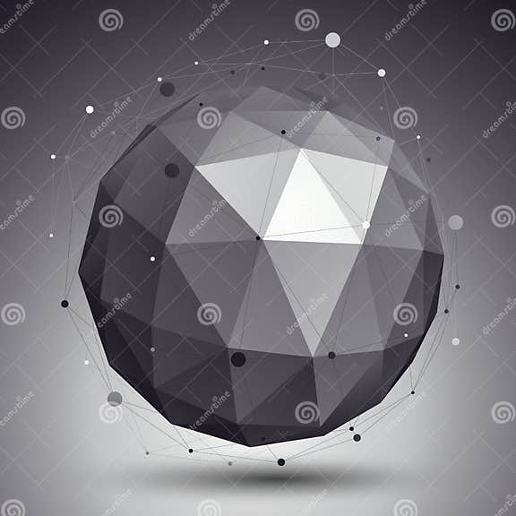 Modern Digital Technology Style, Abstract Unusual Background, Vector ...