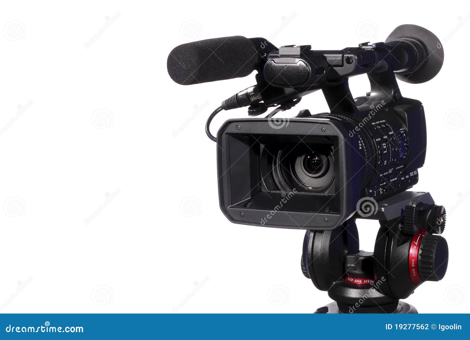 Modern Digital Video Camera Stock Photo - Image of professional ...