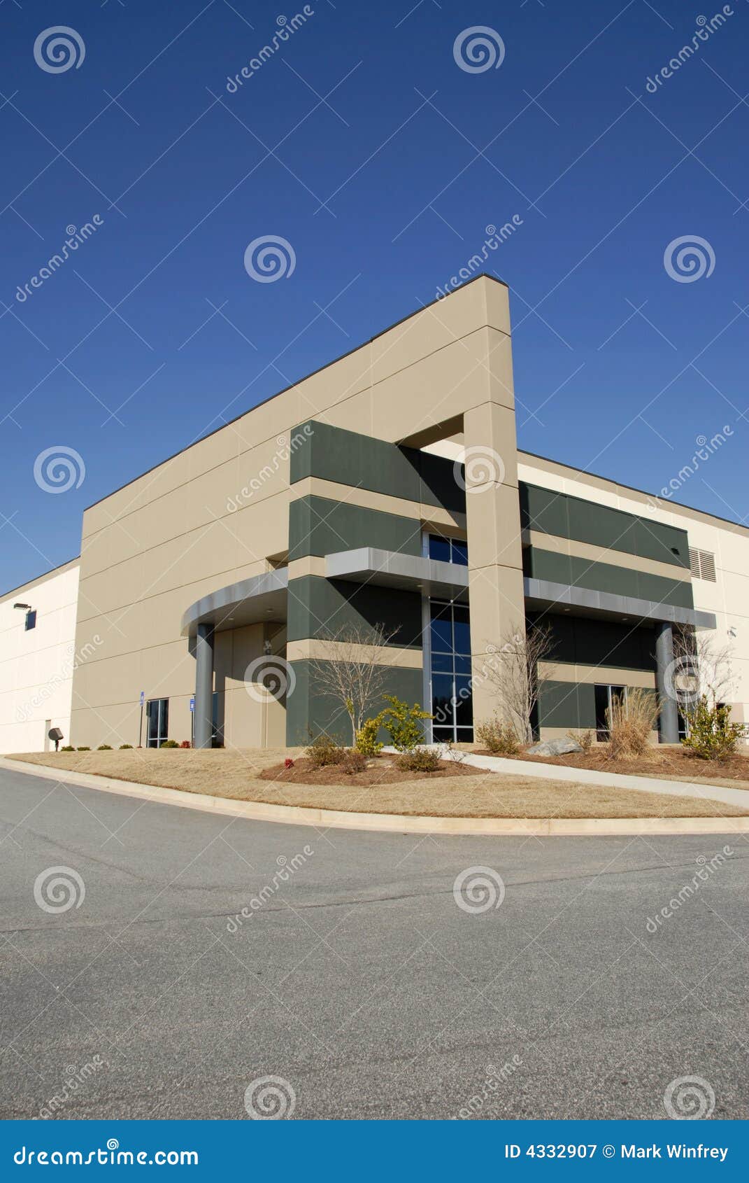 Modern Distribution Center stock image. Image of freight - 4332907