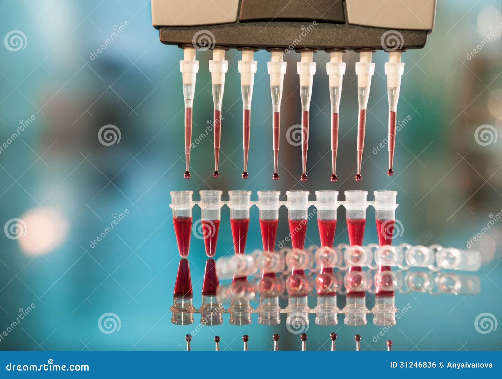 Modern DNA analysis stock photo. Image of plasma, automatic - 31246836