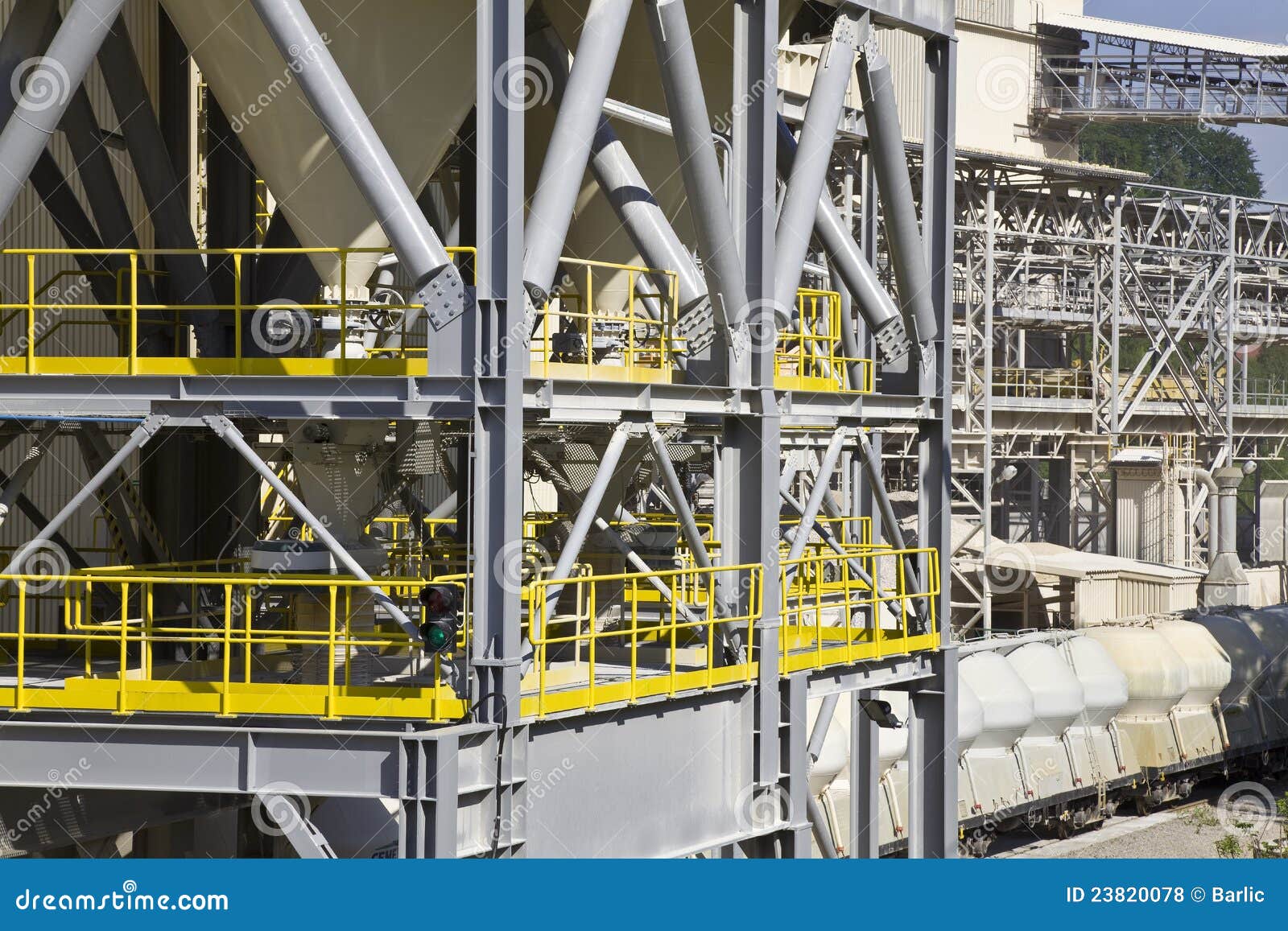 Modern dolomite mine stock photo. Image of industrial - 23820078