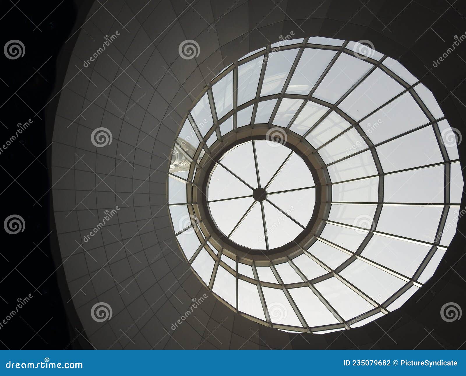 Modern Dome of a Current Building Stock Illustration - Illustration of ...