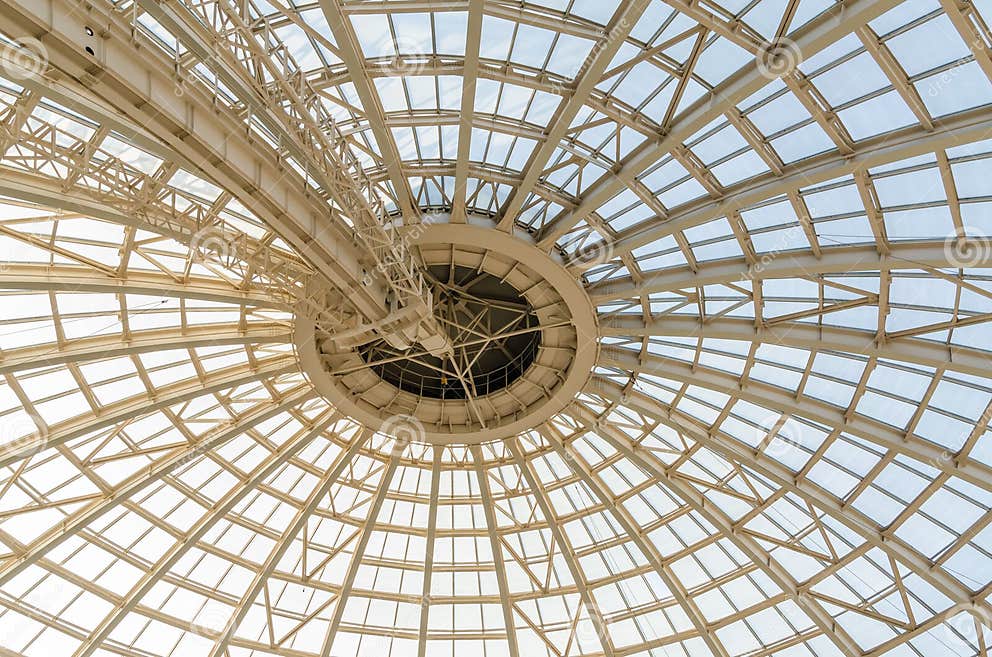 Modern Dome Structure stock image. Image of dome, center - 31610177