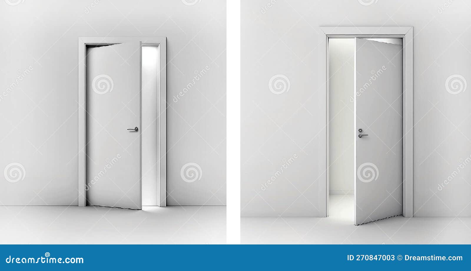 Modern Door Handle With Push Mechanism For Entrance, House Interior ...