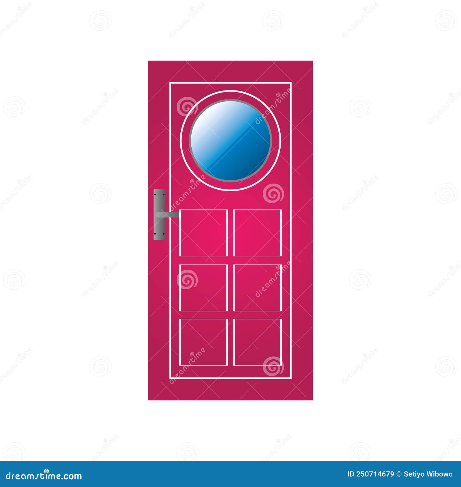 Modern Doors Front Entrance Doors House Vector Stock Vector ...