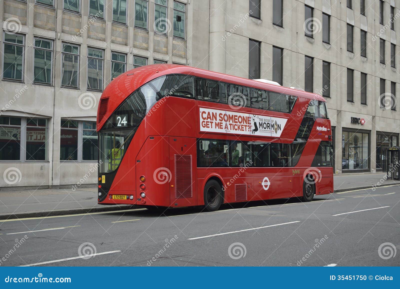 Modern Double Decker in London Editorial Image - Image of historic ...