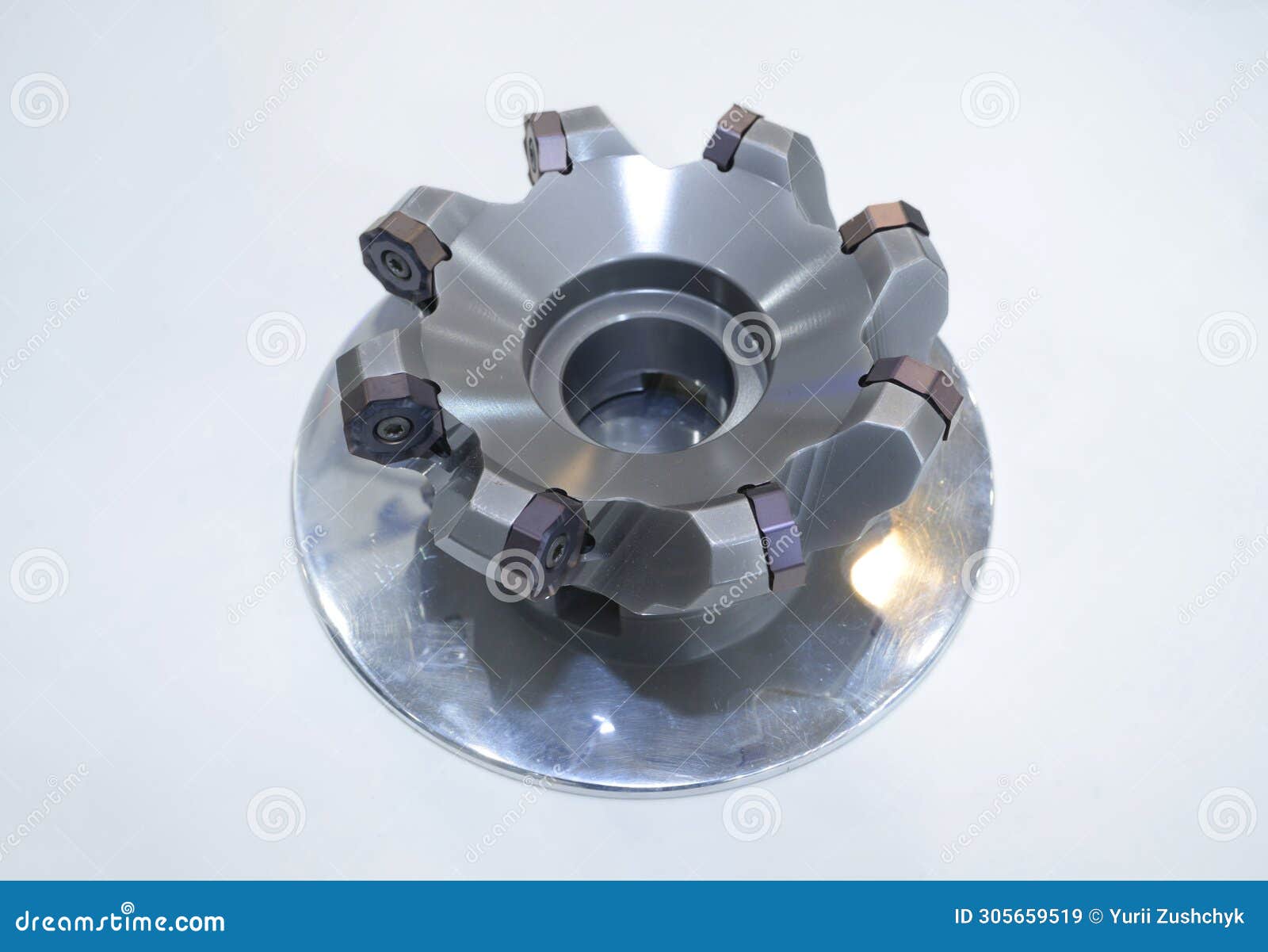 Modern Double-sided Insert with Long Helical Cutting Edges, for Milling ...