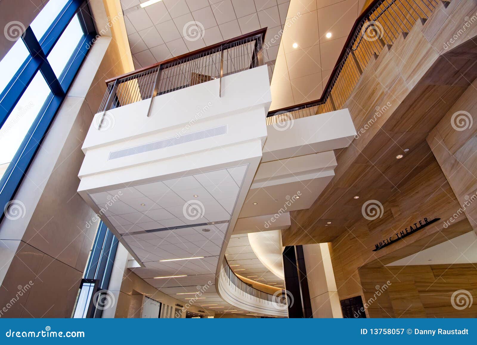 Modern Downtown Building Interior Editorial Photography - Image of ...