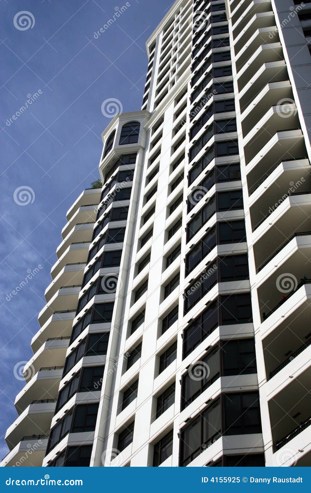 Modern Downtown Condo Building Stock Image - Image of diego ...