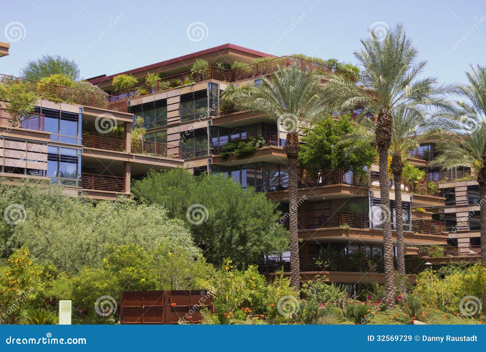 Modern Downtown Area With Railroad And Bus Terminal Royalty-Free Stock ...