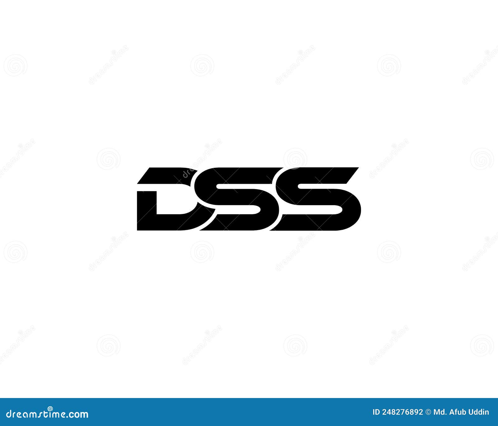 Modern DSS Logo Design Concept Stock Vector - Illustration of identity ...