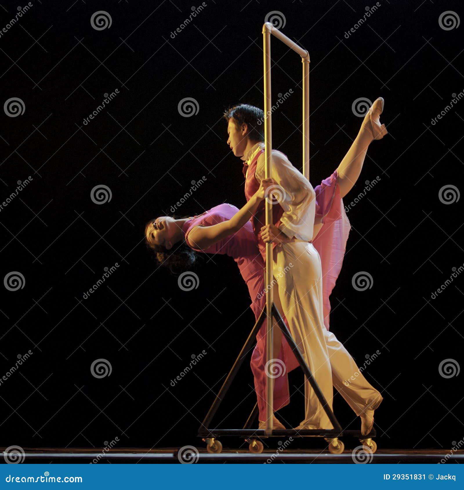 Modern duo dancers editorial photo. Image of actor, exercise - 29351831