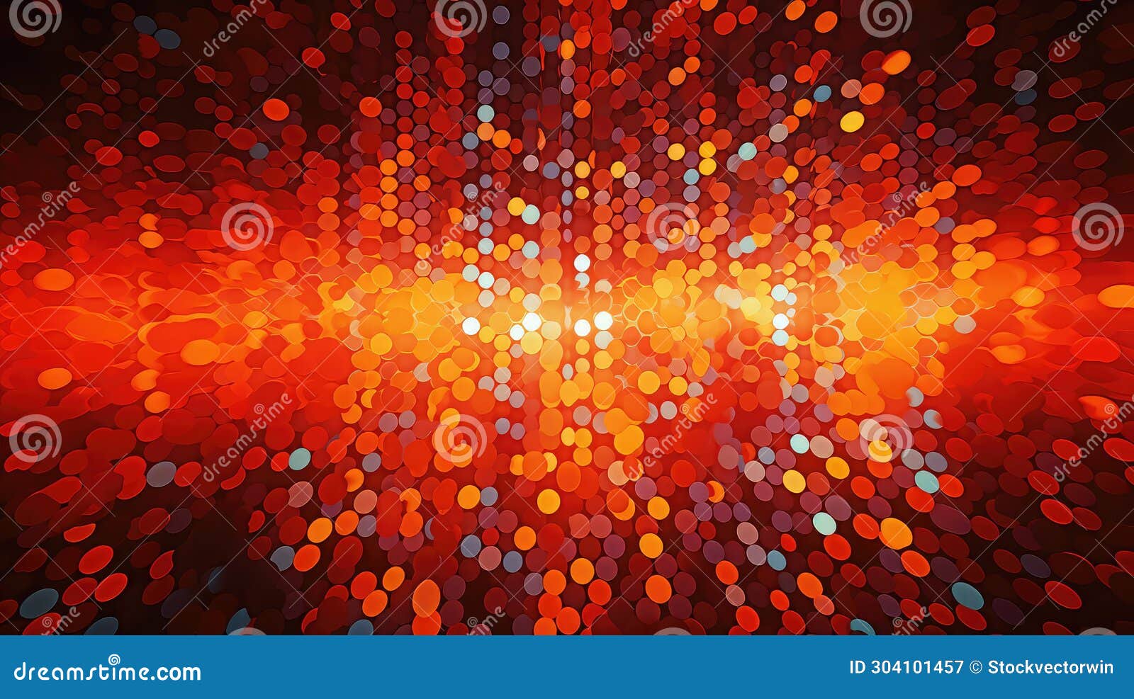Modern Dynamic Dots Background Stock Illustration - Illustration of ...