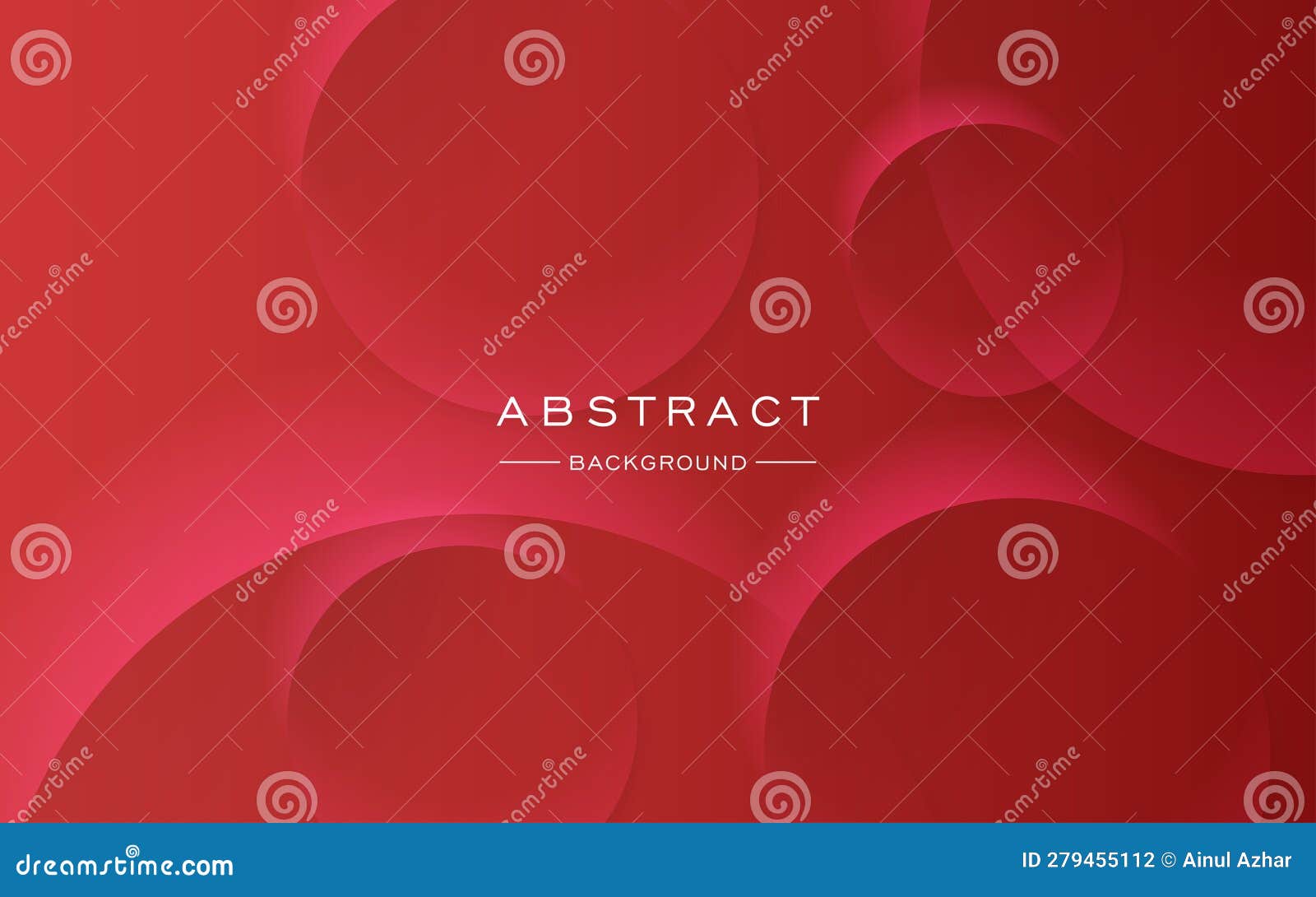 Modern Dynamic Red Circle Shape Shadow and Light Dimension Background ...