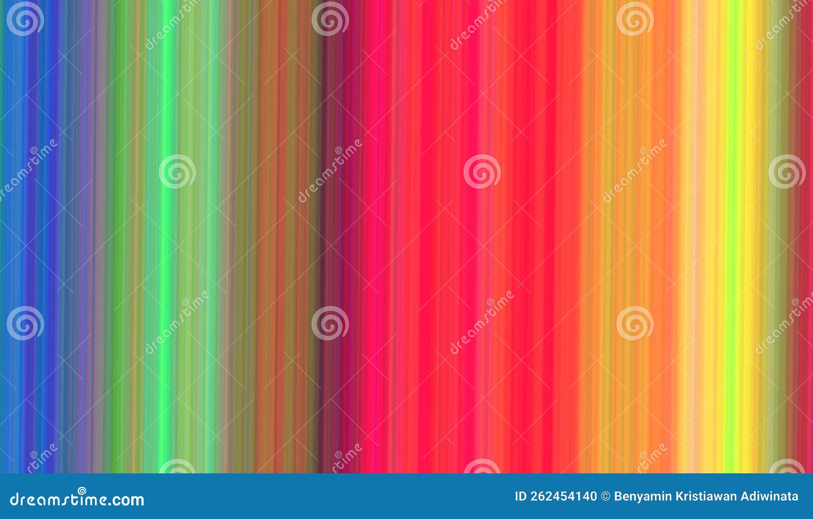 Rainbow Color 3D Stripes Effect Abstract Background Stock Illustration ...