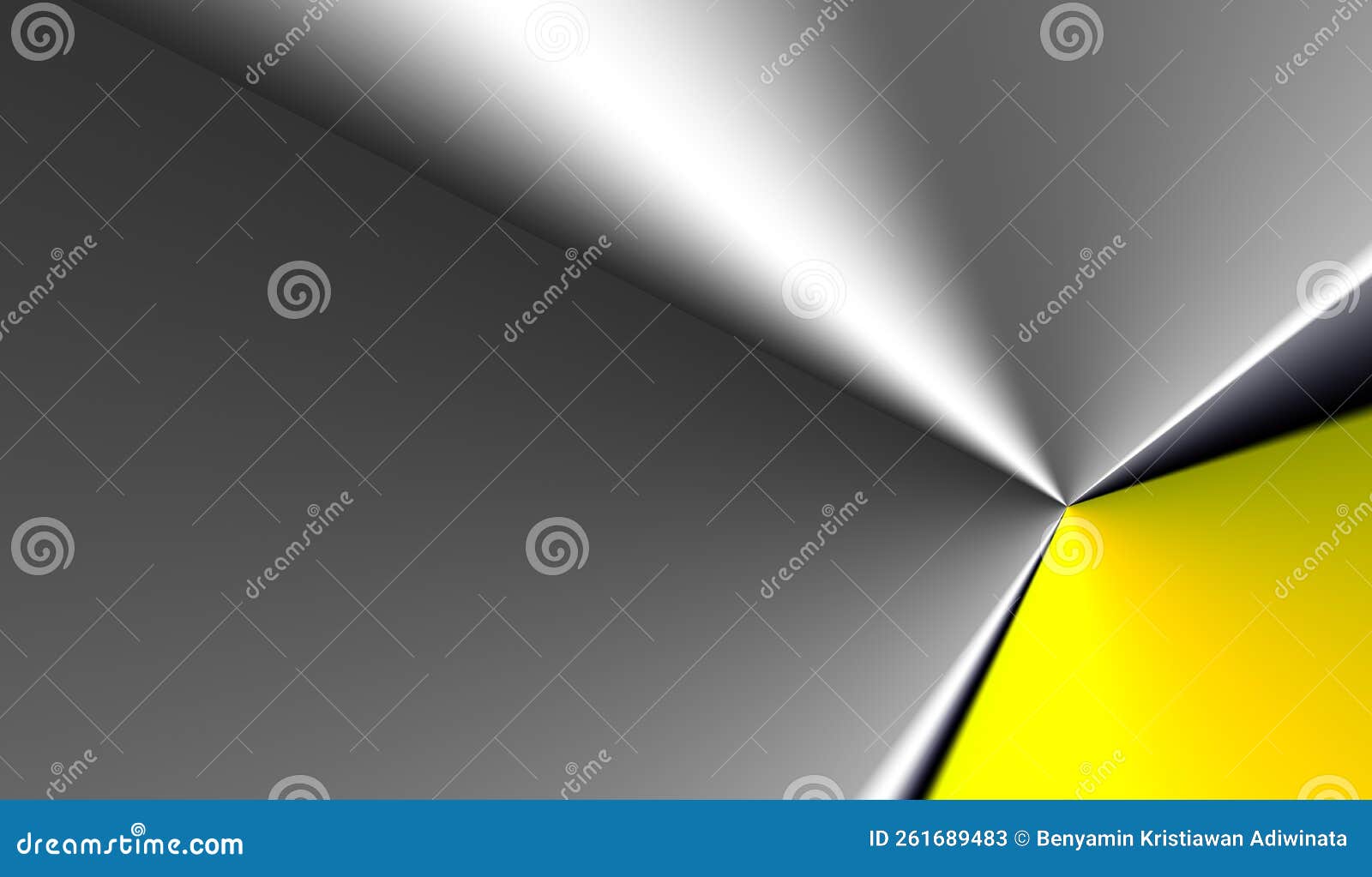 Dynamic Metallic Colours Abstract Background Stock Illustration ...