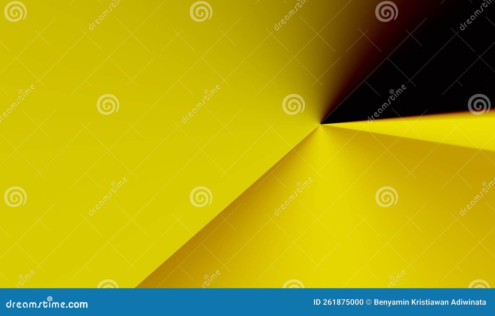 Paper Yellow Metallic Color Abstract Background Stock Illustration ...