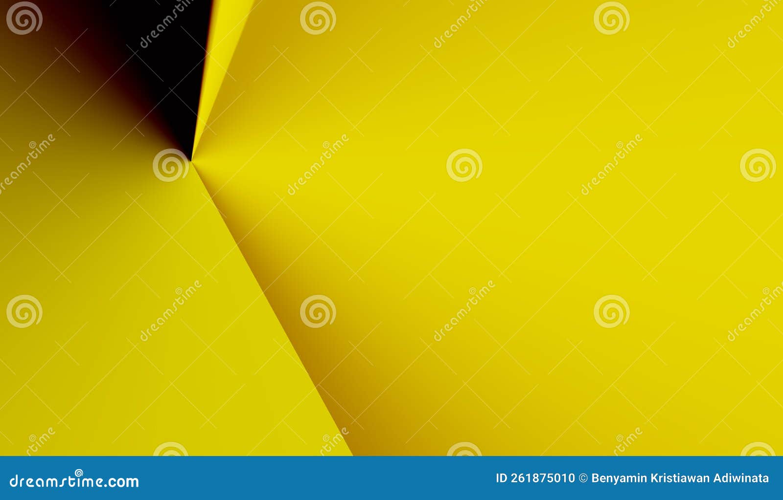 Paper Yellow Metallic Color Abstract Background Stock Illustration ...