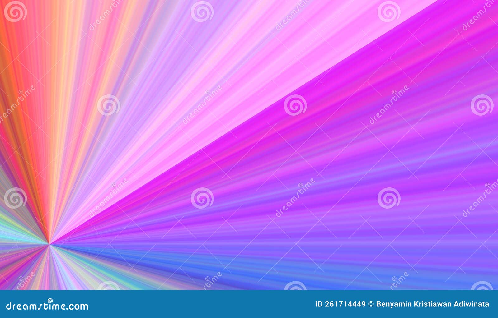 Rainbow Colorful 3D Effect Abstract Background Stock Illustration ...