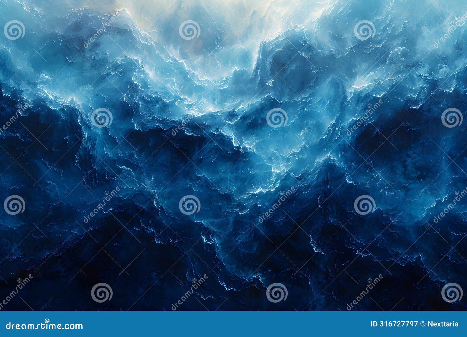 Modern Earth Background with Abstract Blue Banners - a Unique Design ...