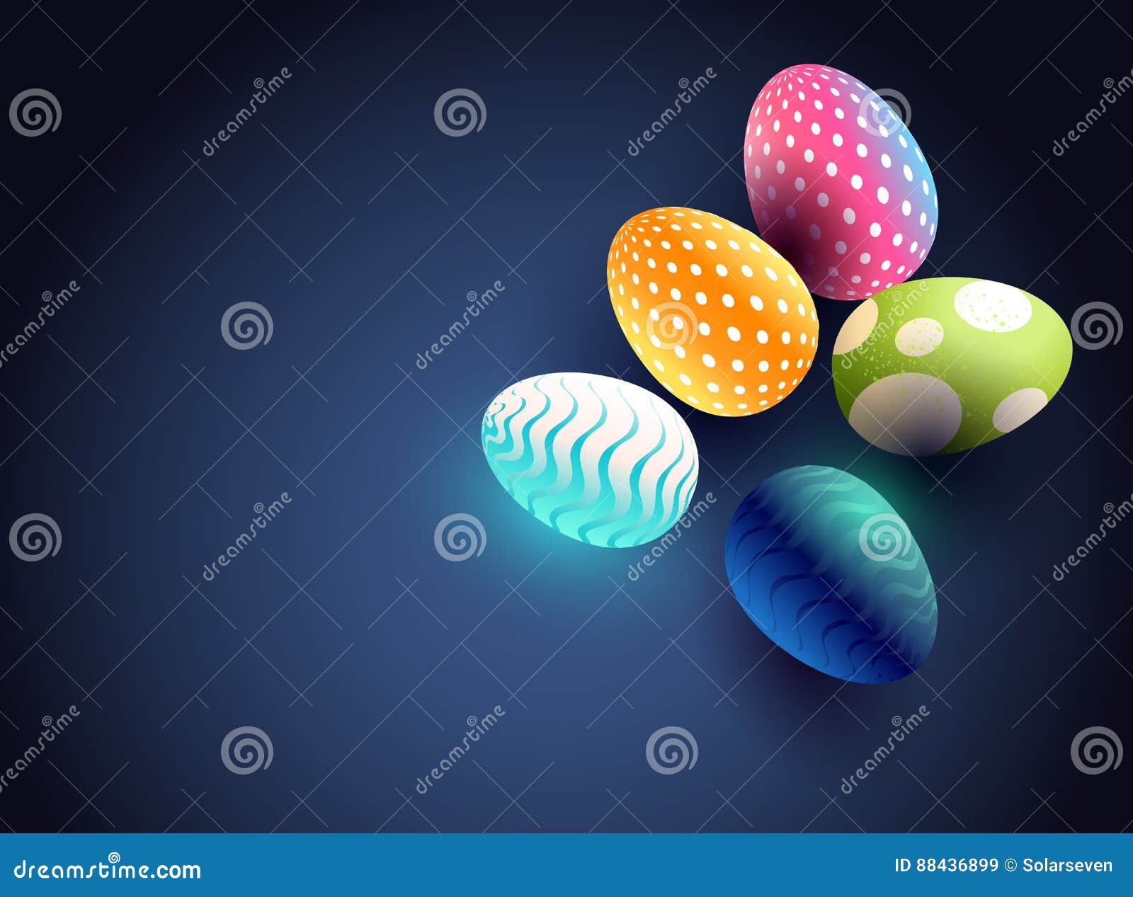 Modern Easter Egg Background Design Stock Vector - Illustration of ...