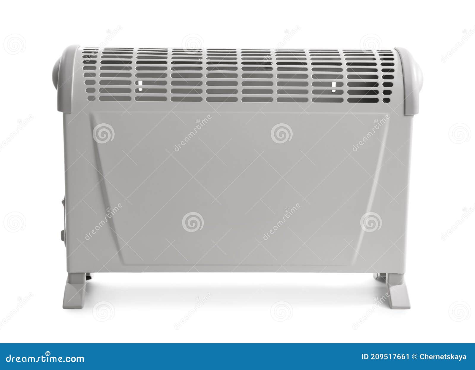 Modern Electric Convection Heater Isolated on White Stock Image - Image ...