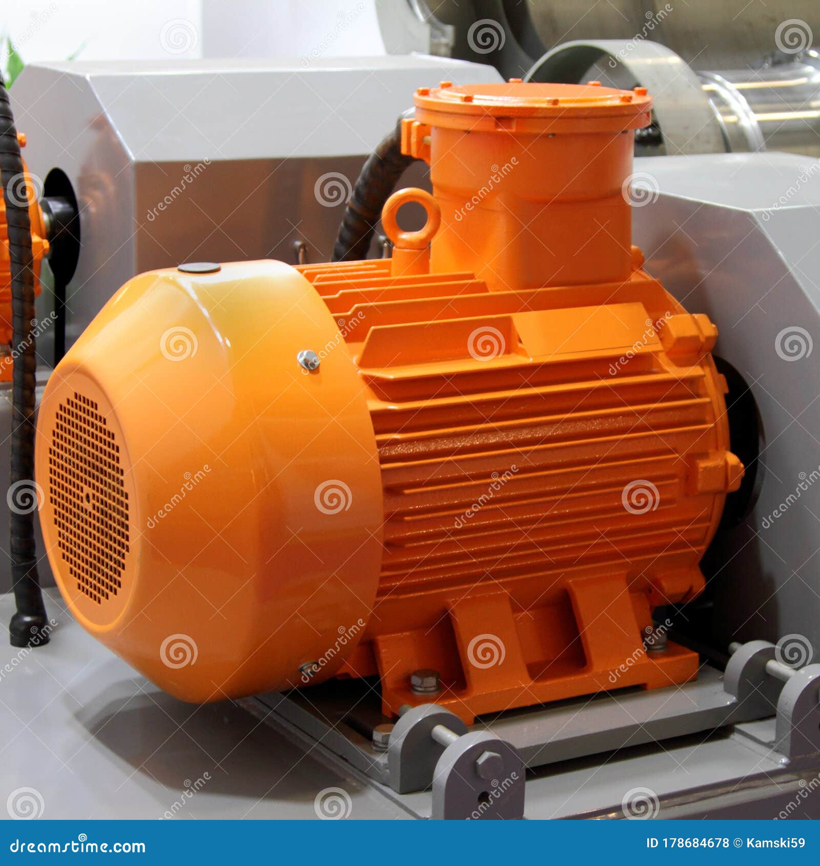 Modern electric motor stock photo. Image of motor, detail - 178684678