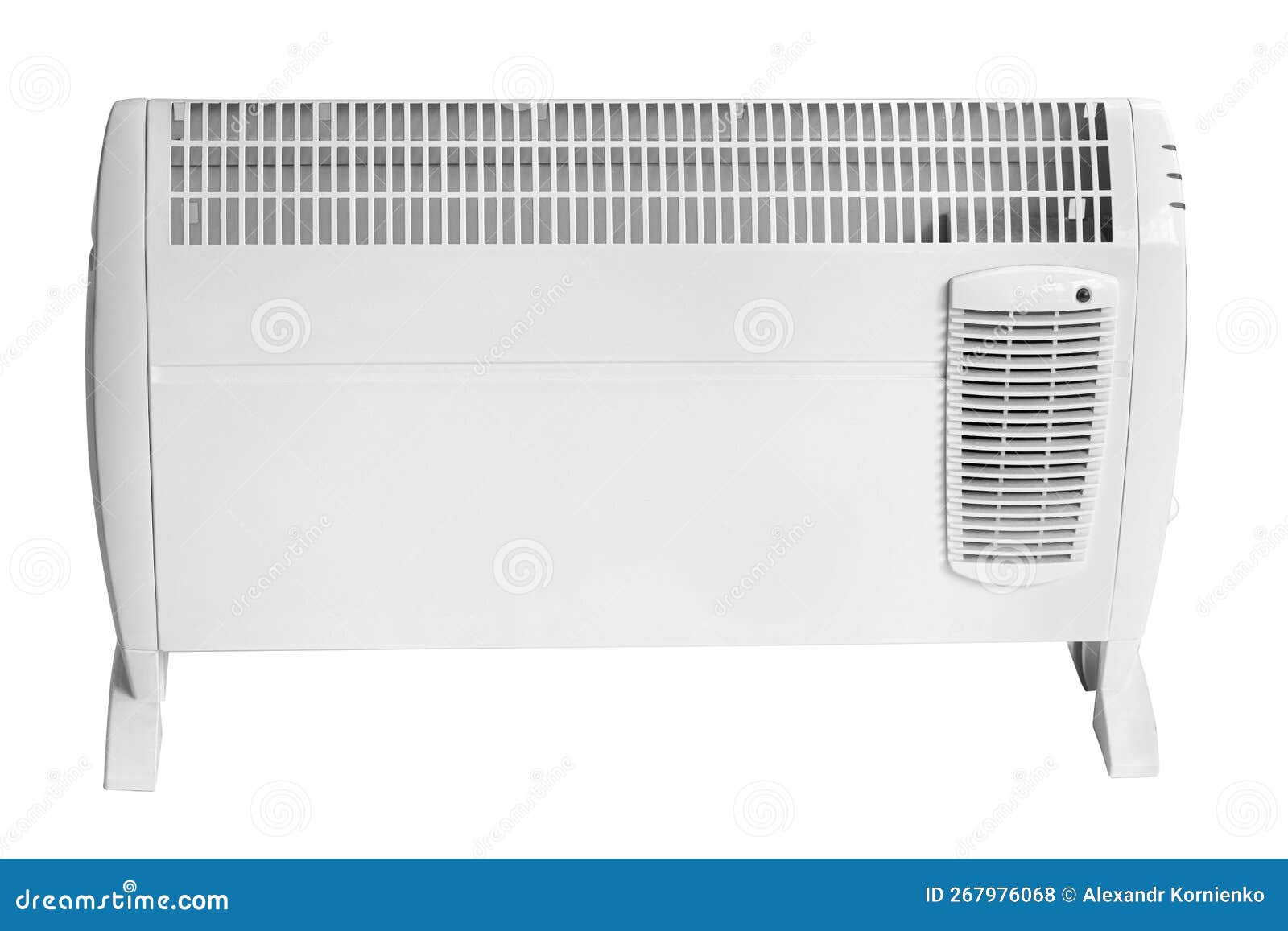 Modern electric radiator stock photo. Image of climate - 267976068