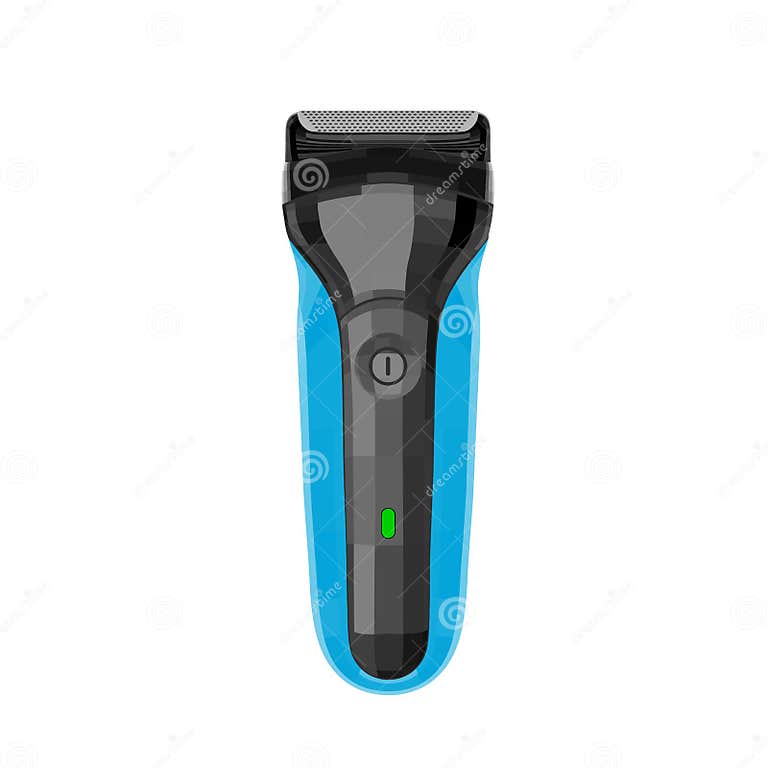 Electric Razor in Vector.Modern Electric Razor Vector Illustration ...