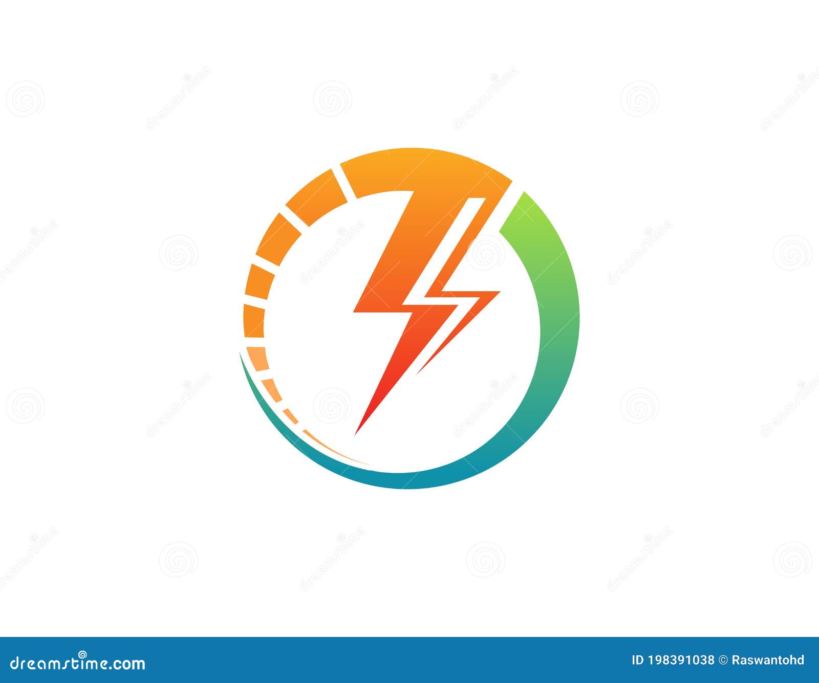 Modern Electric Symbol Logo Design Illustration Stock Vector ...