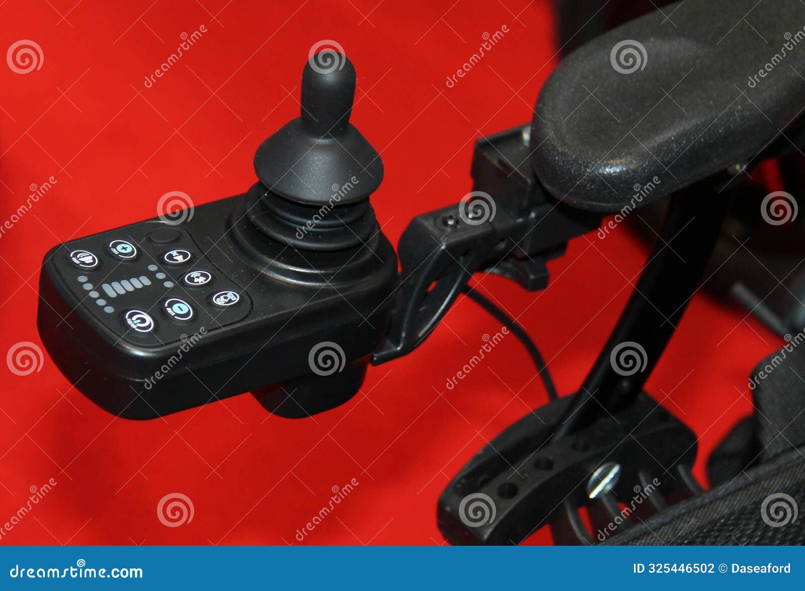 Modern Electric Wheelchair. Stock Photo - Image of transport ...