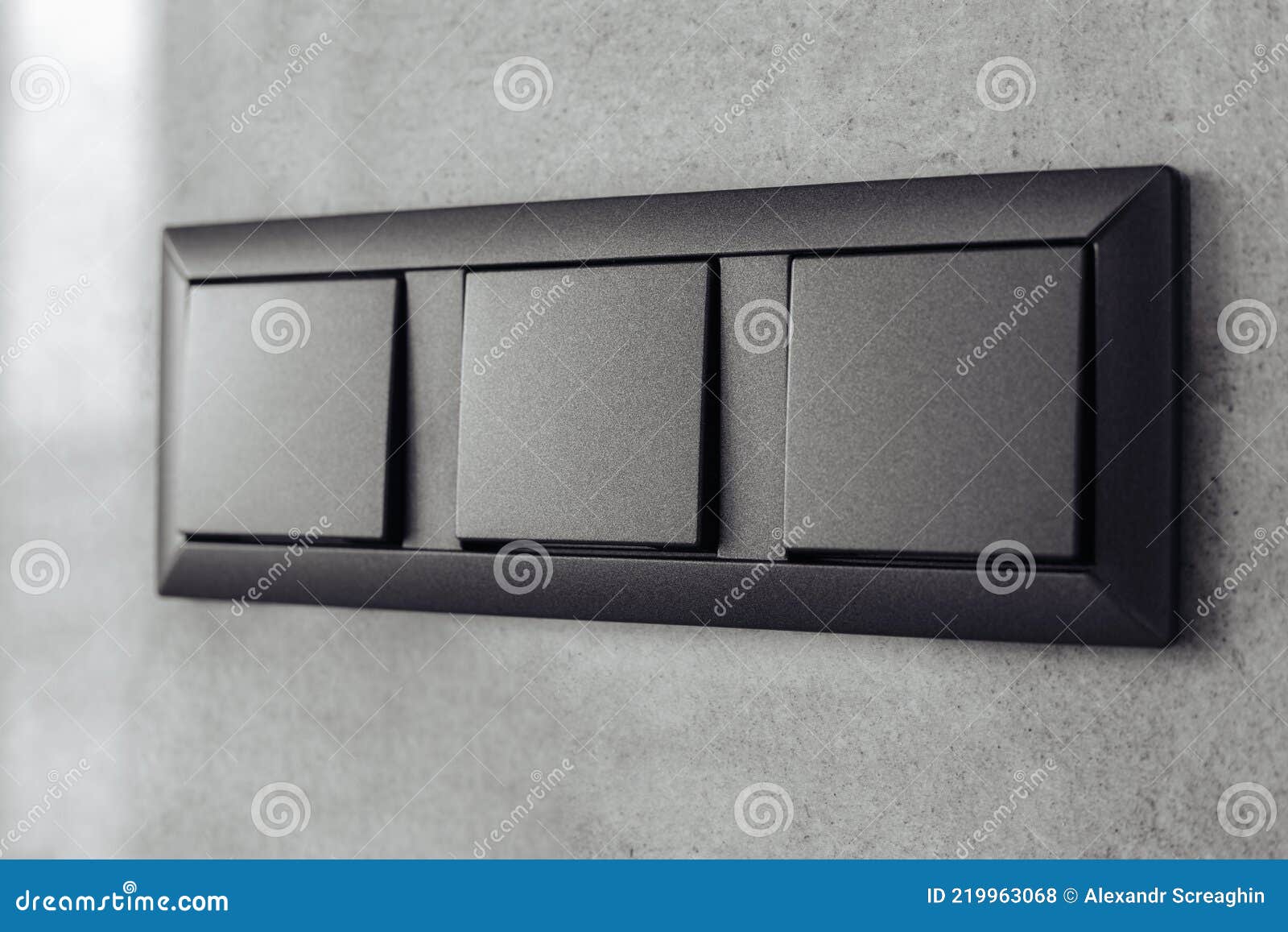 Modern Electrical Anthracite Power Socket and Plug Switched Waterproof ...