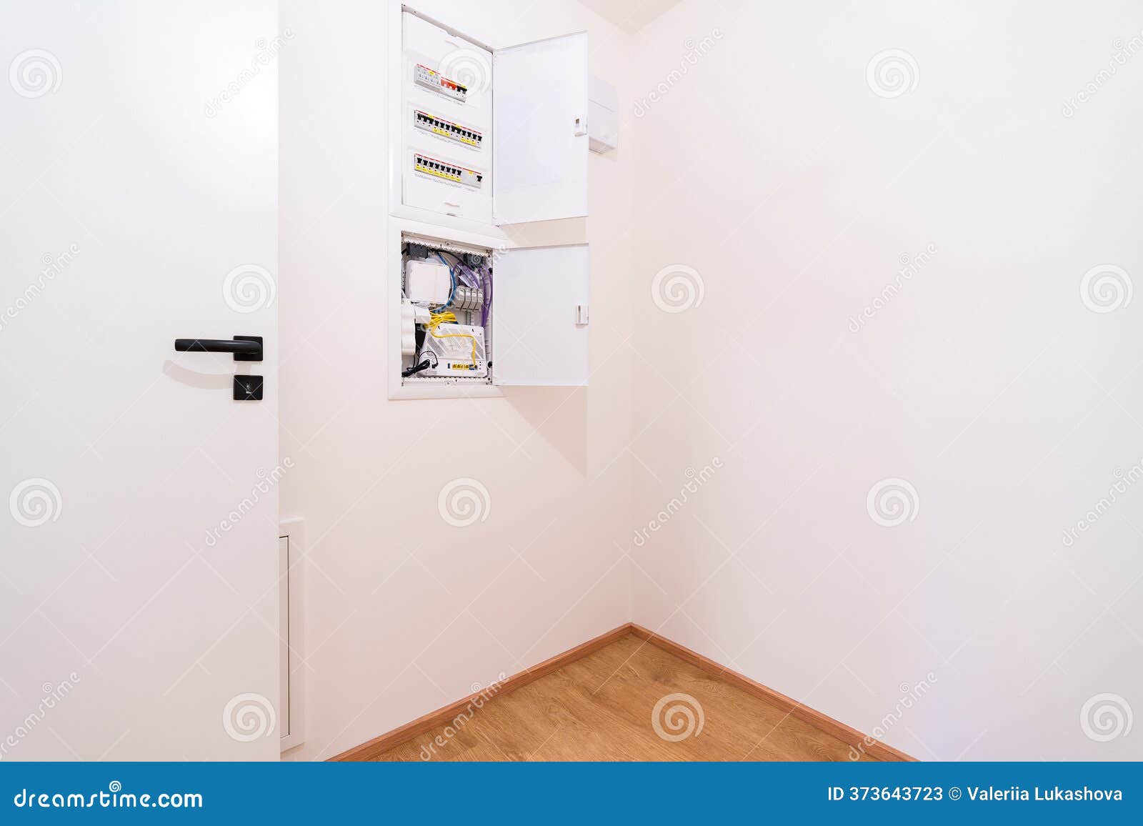 Modern Electrical Substation Interior With Advanced Technology And ...