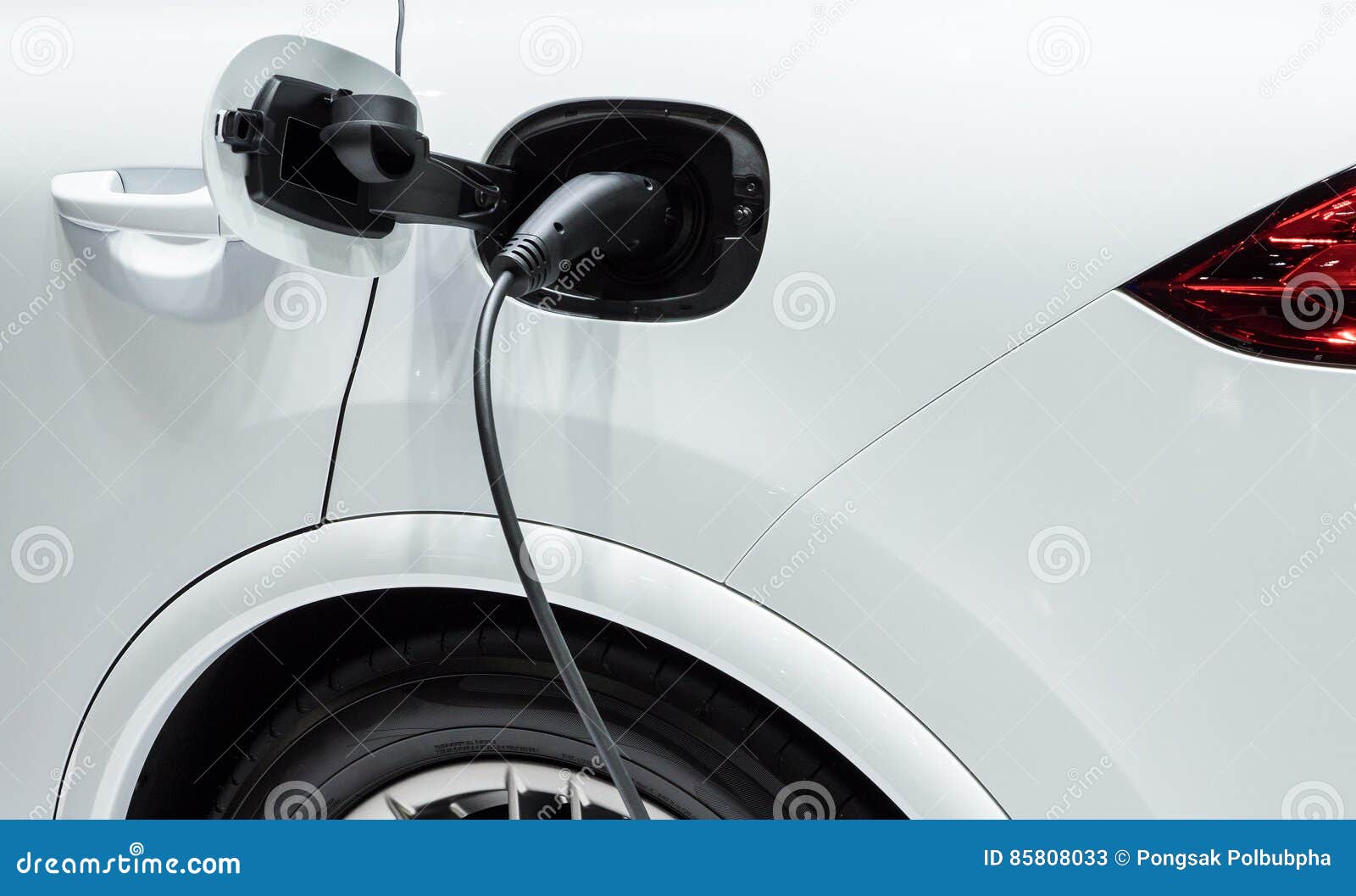 Modern electrical plugs. stock image. Image of vehicle - 85808033