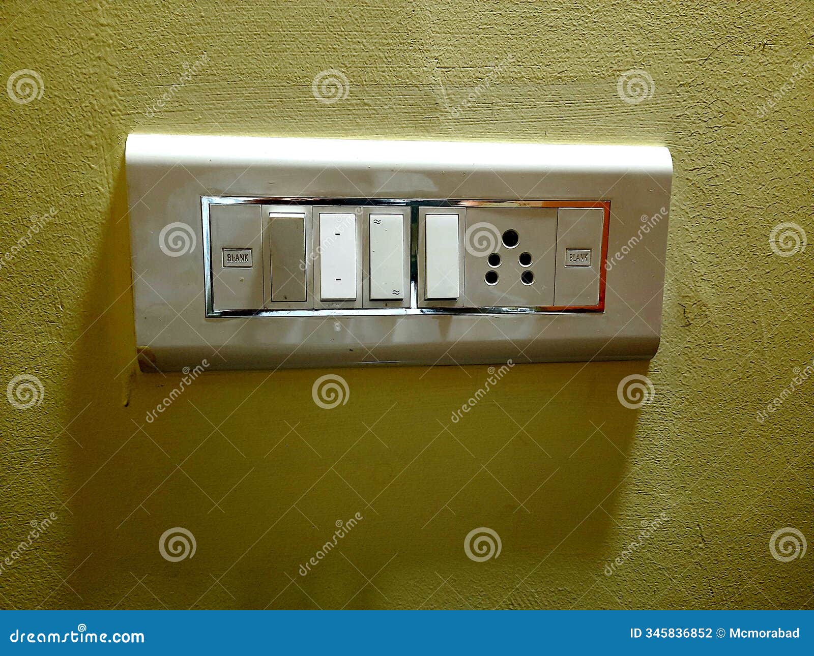 Modern Electrical Switchboard Stock Photo - Image of switches, people ...