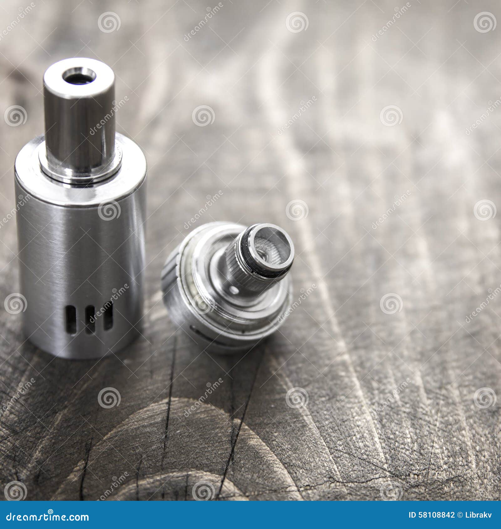 Modern Electronic Cigarette Vaporizer. Stock Photo - Image of device ...