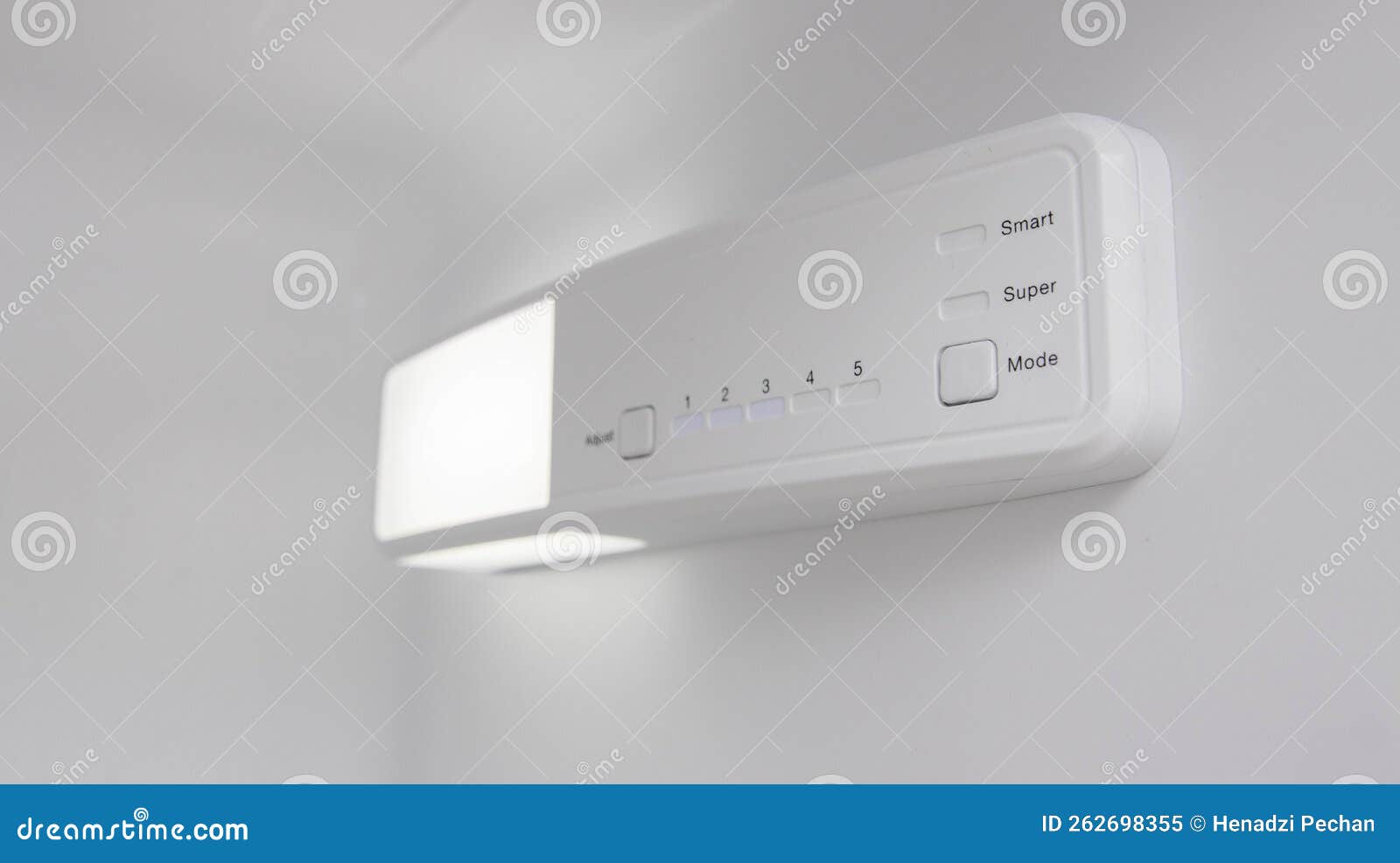 Modern Electronic Control Inside the Refrigerator. Setting the Optimal ...