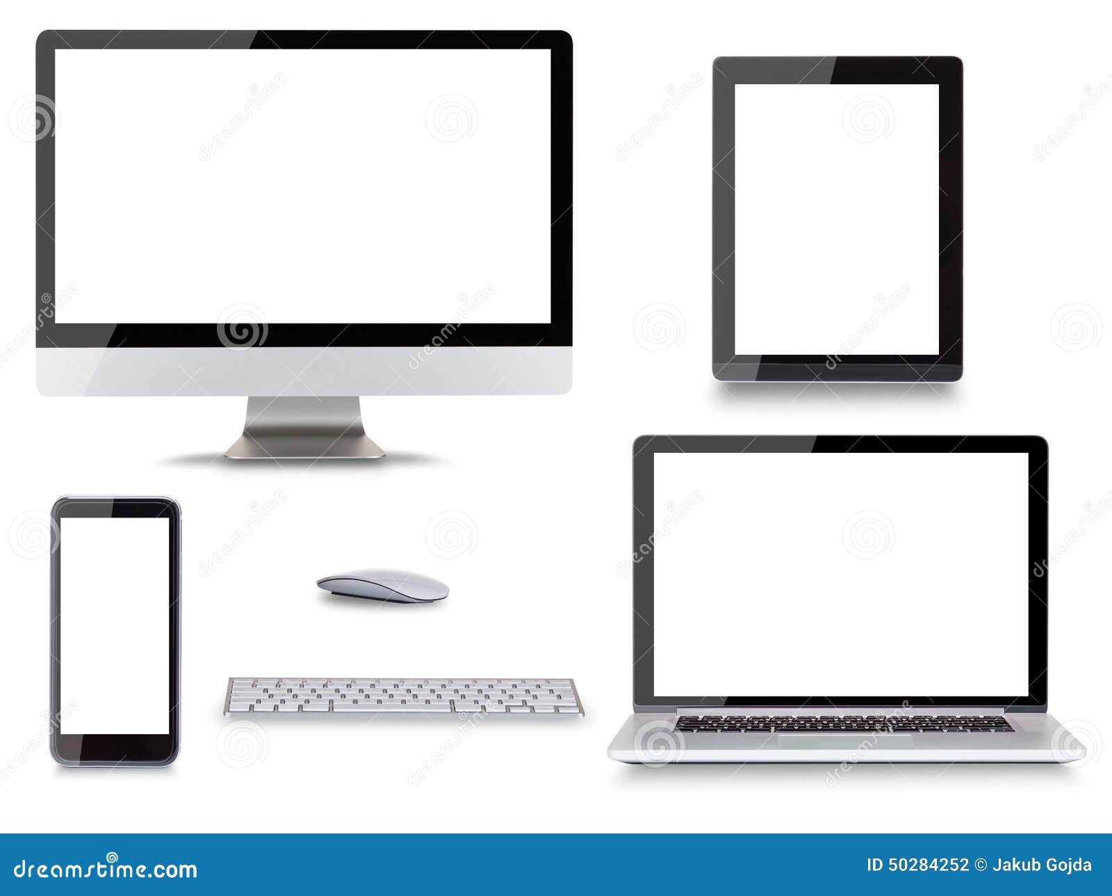 Modern Electronic Devices on White Background Stock Photo - Image of ... Modern Electronic Devices on White Background Stock Photo - Image of ...