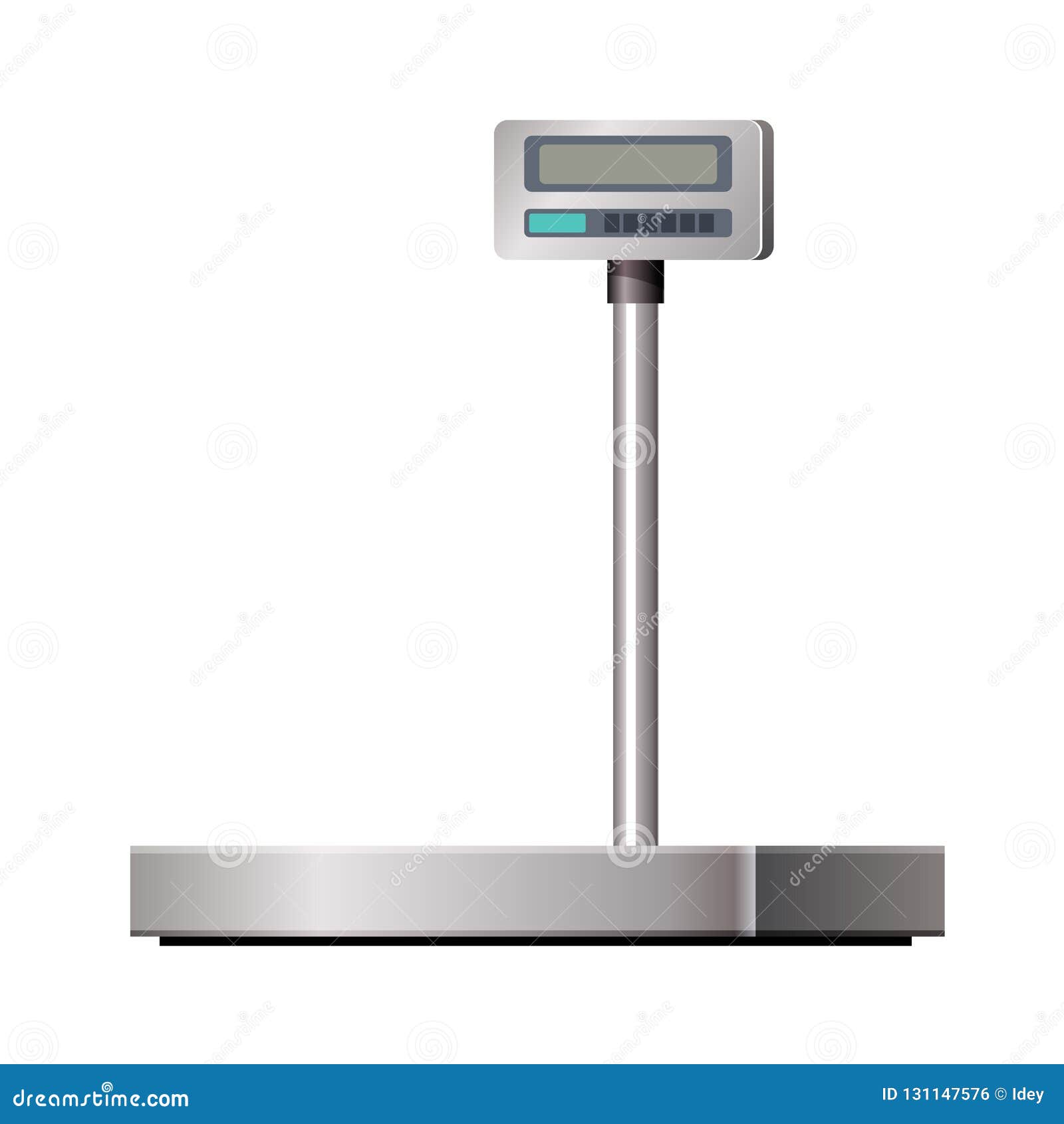 Modern Electronic-digital Cargo Scales. Measuring Device for Cargo ...