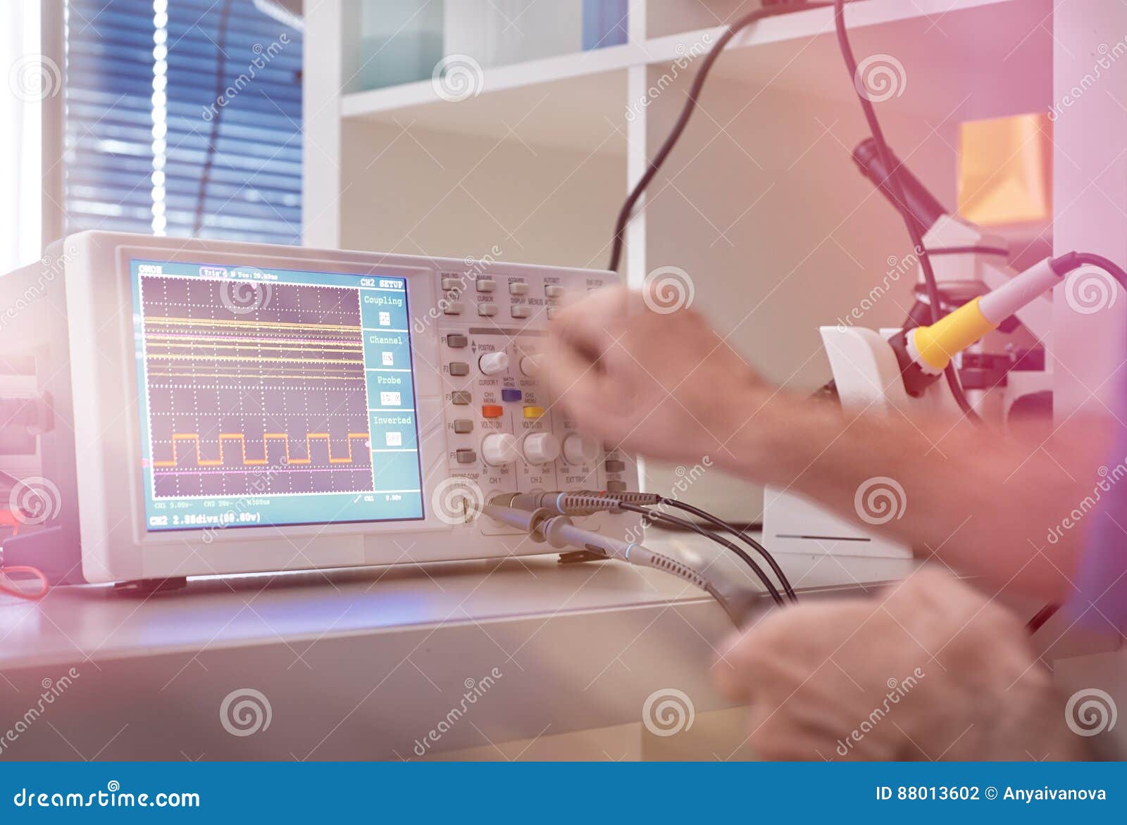 Modern Electronic Equipment in Computer Service Center Stock Photo ...
