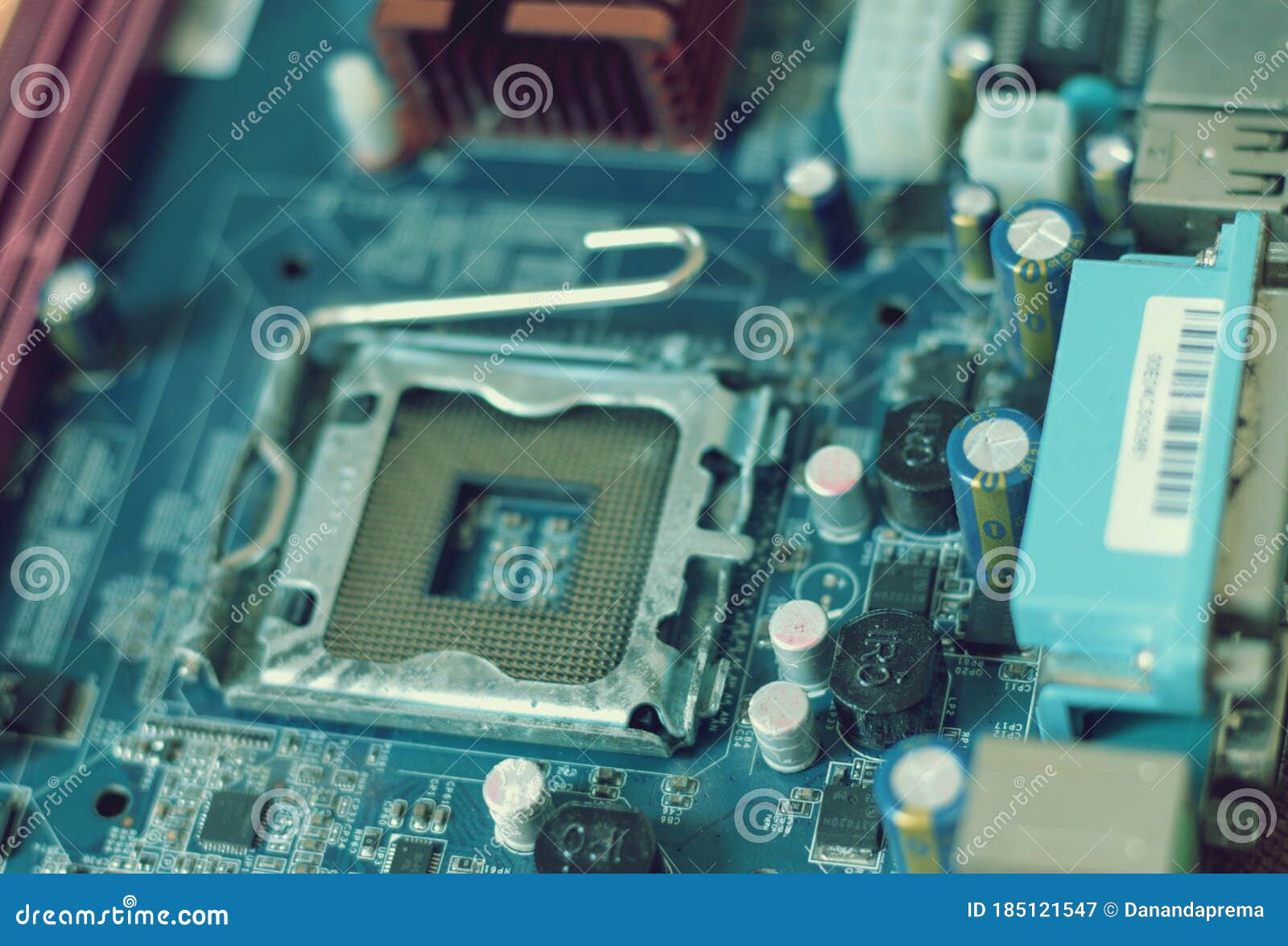 Modern Electronics and Digital Technology Concept Stock Image - Image ...