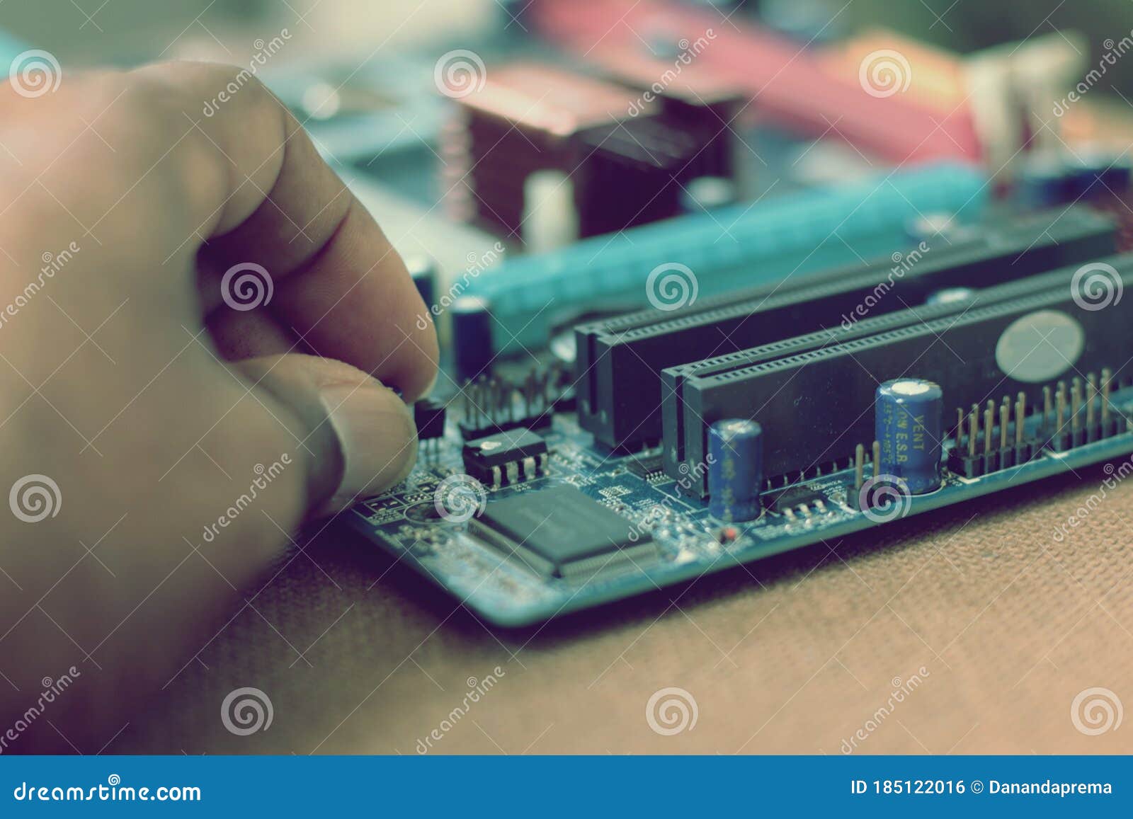 Modern Electronics and Digital Technology Concept Stock Photo - Image ...