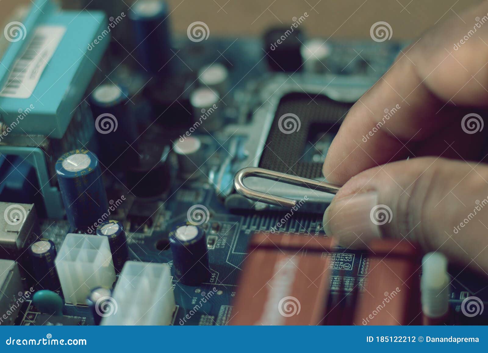 Modern Electronics and Digital Technology Concept Stock Photo - Image ...