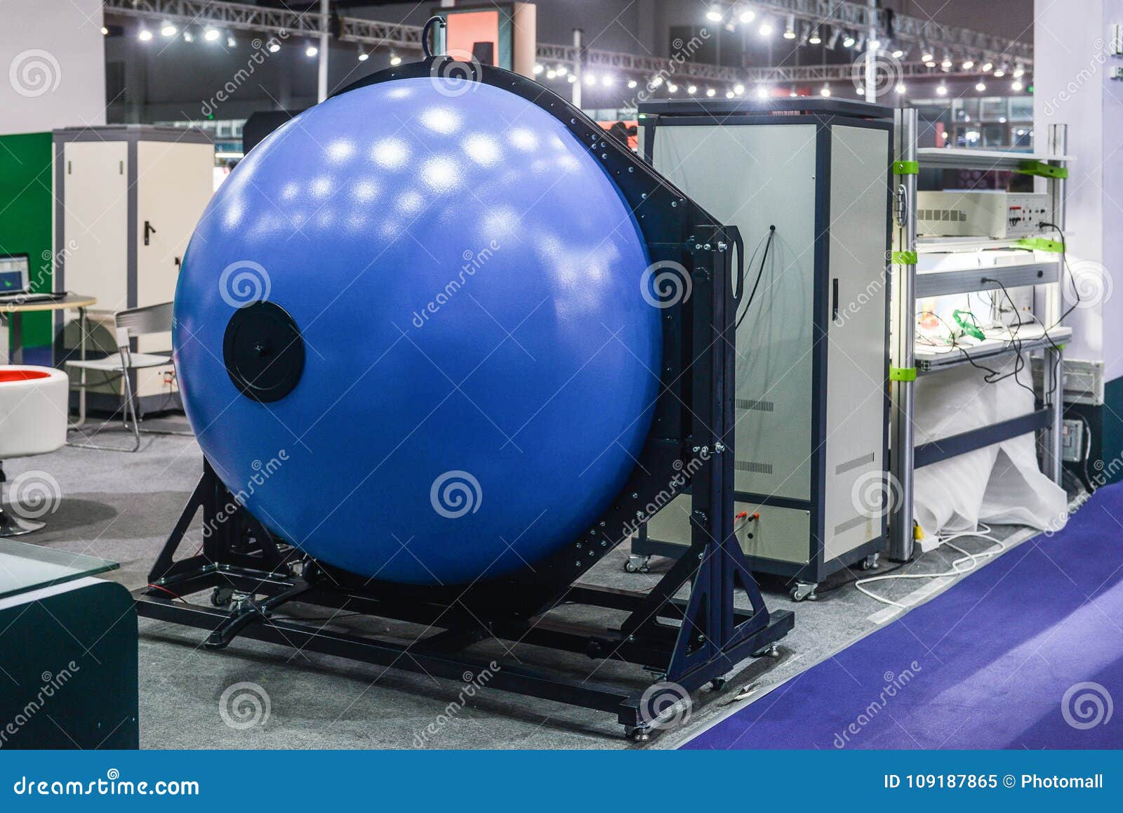 Modern Electronics Factory Detection Device Stock Image - Image of ...