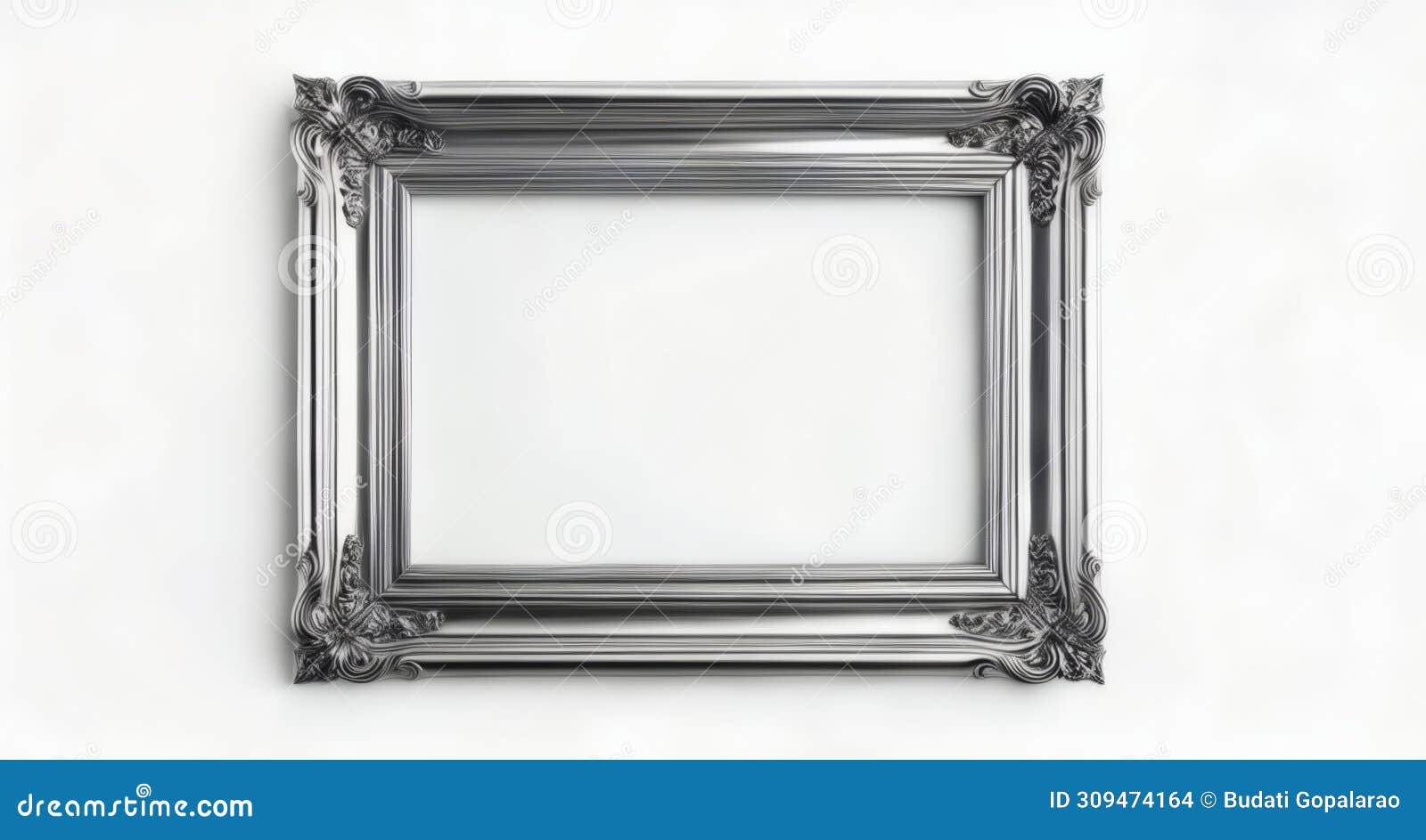 Modern Elegance - a Sleek, Minimalist Frame Stock Illustration ...