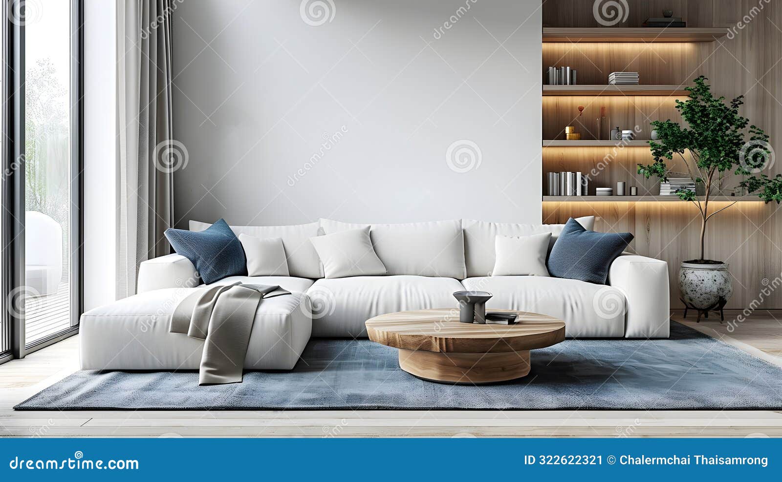 Modern Elements of Living Room Interior Design, Corner Sofas and ...