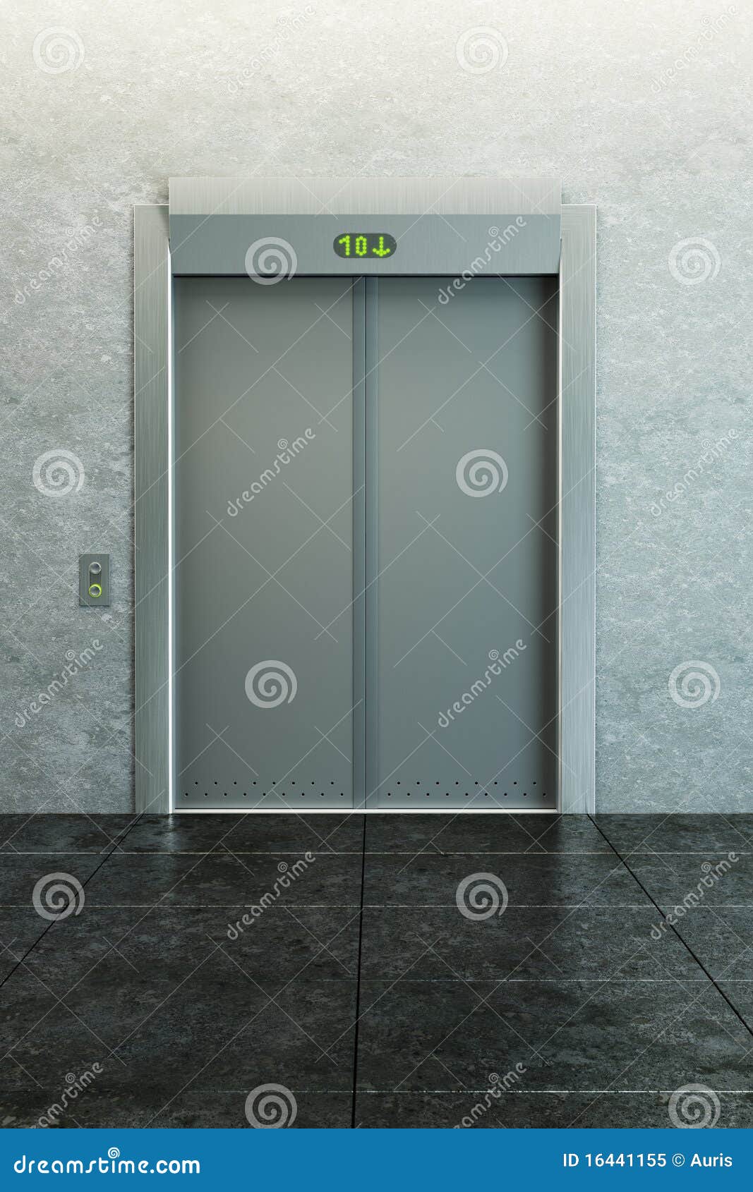 Modern Elevator Interior And Exterior Stock Photography | CartoonDealer ...