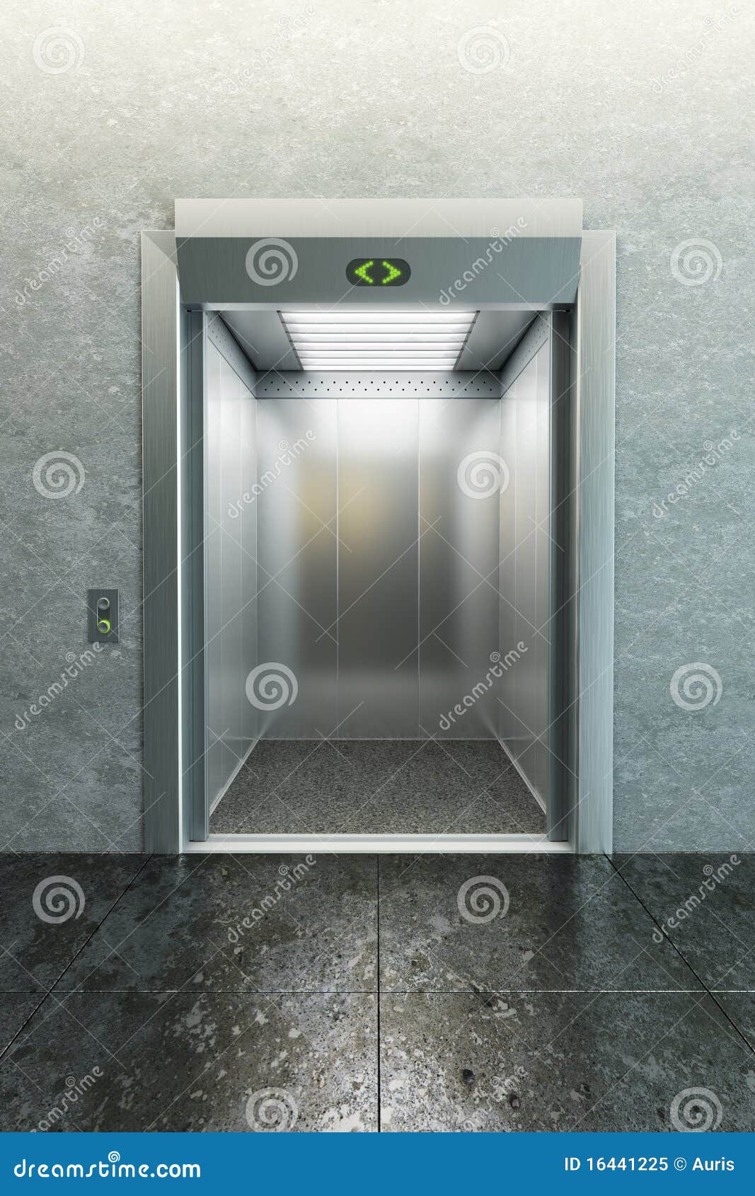 Modern Elevator Interior And Exterior Stock Photography | CartoonDealer ...